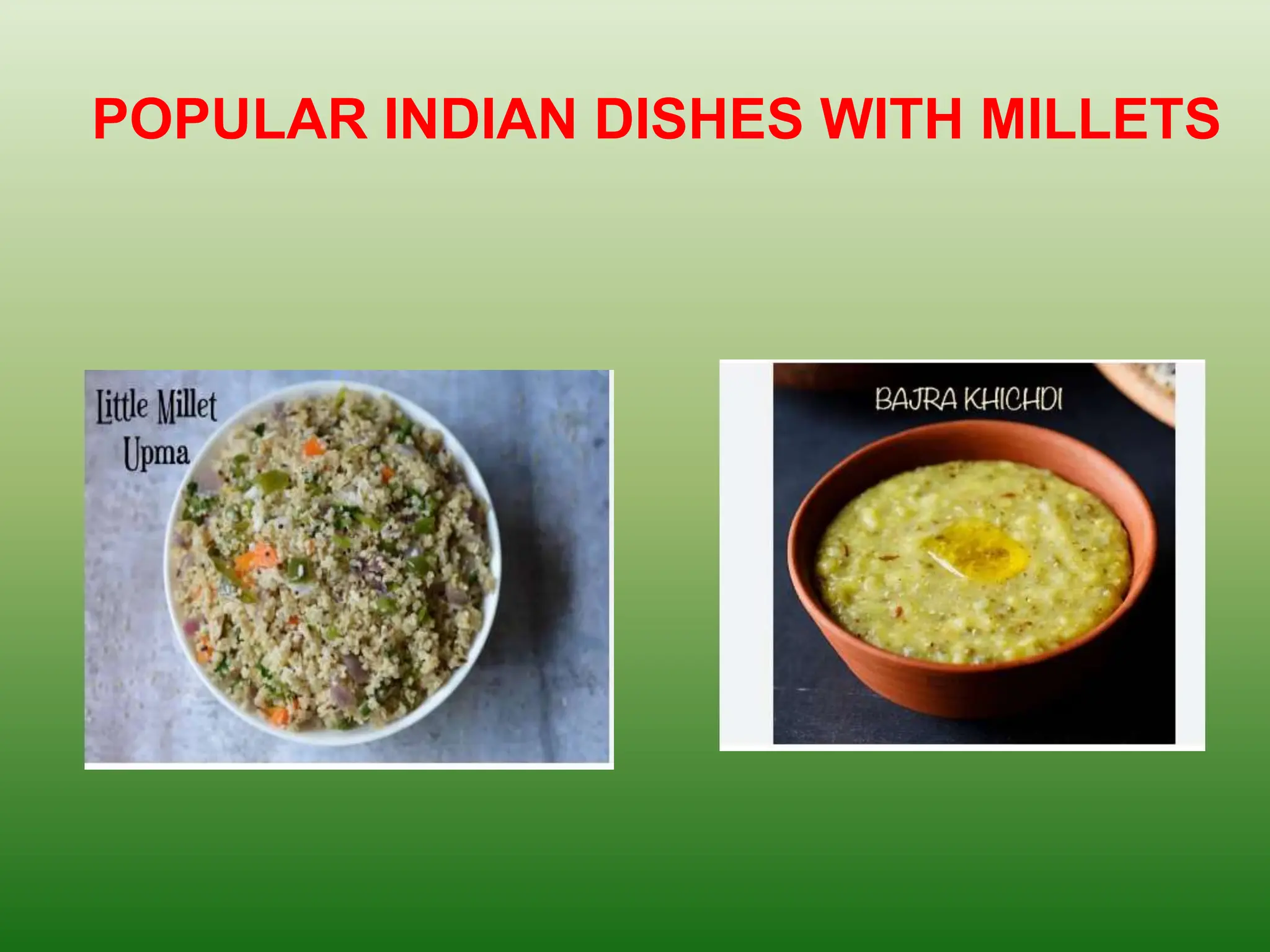 BENEFITS OF MILLETSINTERNATIONAL YEAR OF MILLETS - 2023.ppt