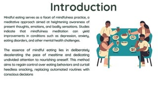 Benefits of Mindful Eating | Solh Wellness | PPT
