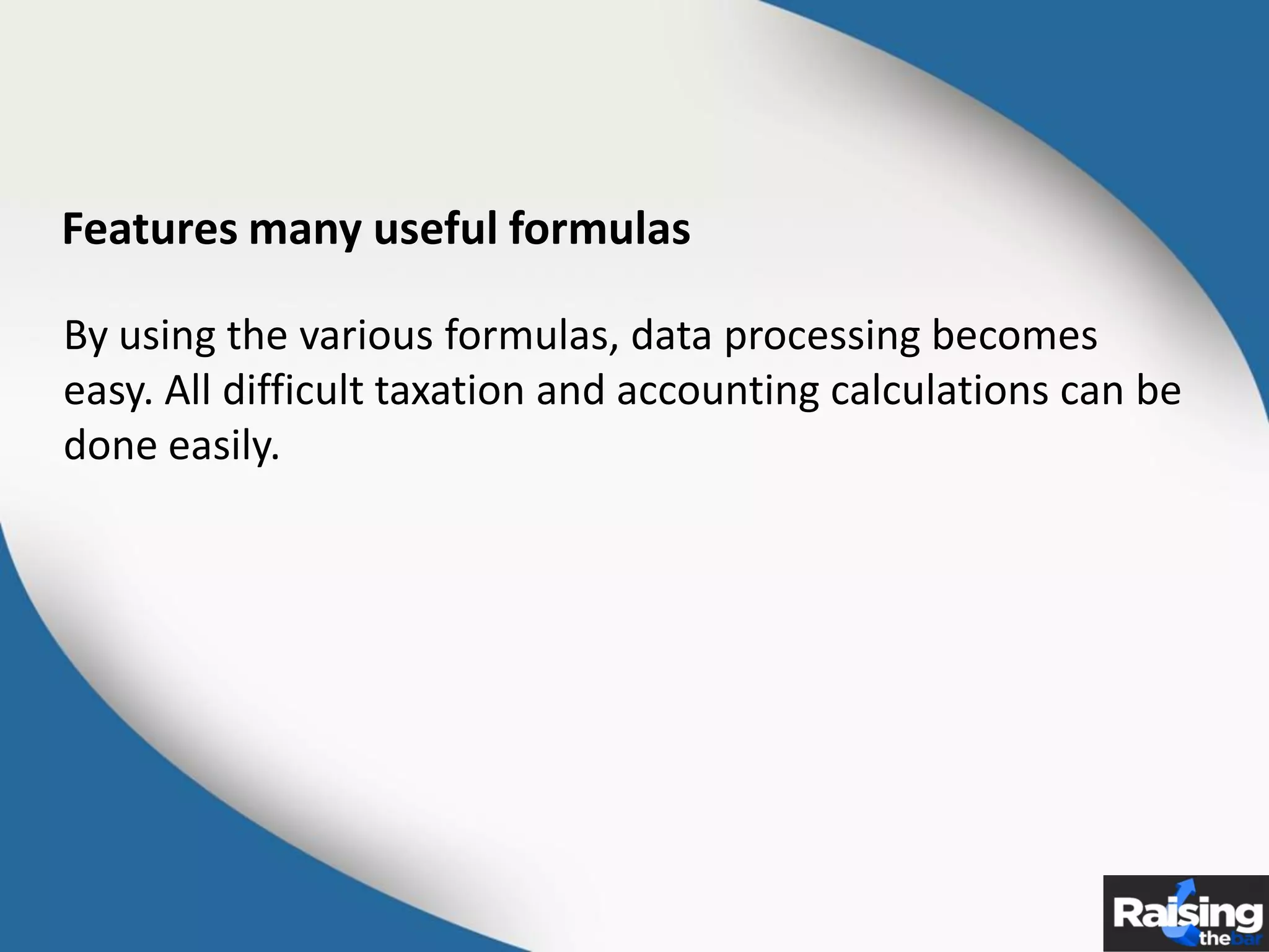 Advantages of Microsoft Excel | PDF