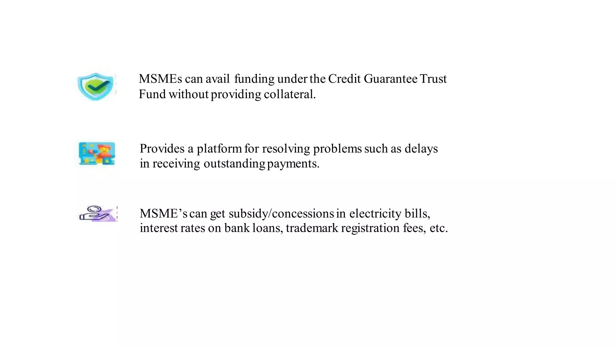 Benefits of msme | DOCX