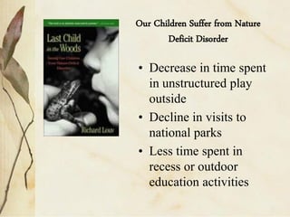 Benefits of Nature for Children | PDF