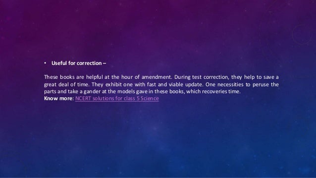 Benefits of ncert solutions | PPTX