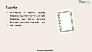 Benefits of Network Security presentation | PDF | Information and ...