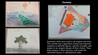 Benefits of origami practice presentation | PPTX