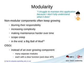 Benefits of OSGi in Practise | PDF