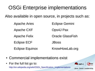 Benefits of OSGi in Practise | PDF