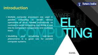 Benefits Of Parallel Computing – Tutors India | PDF | Computing ...