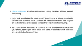 Benefits Of Parallel Computing – Tutors India | PDF | Computing ...