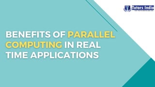 Benefits Of Parallel Computing – Tutors India | PDF | Computing ...