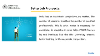 Benefits of pgdm after graduation | PPT