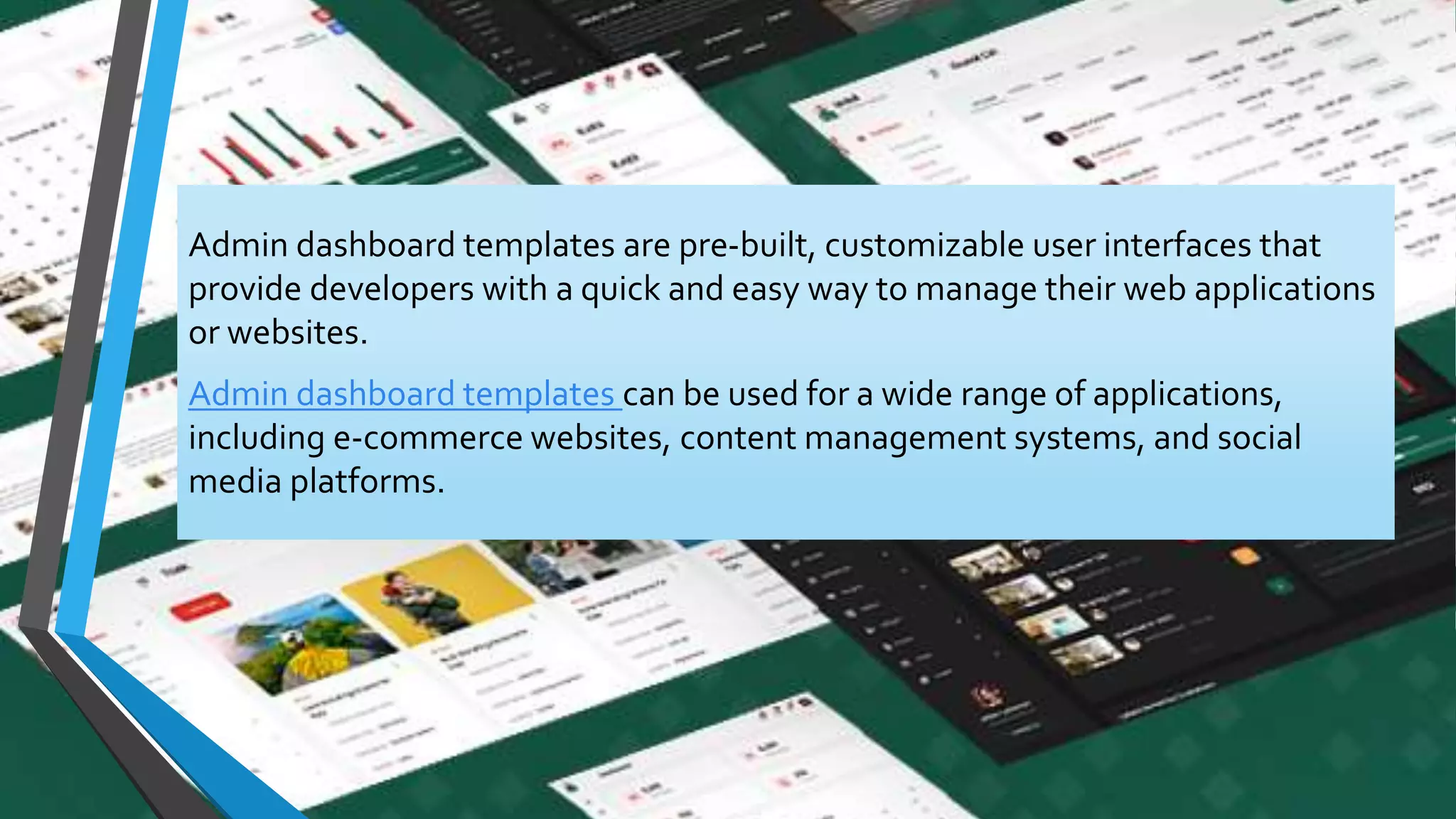 Benefits of Premium admin dashboard templates.pptx