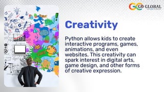 Benefits of Python Coding for kids | PDF | Programming Languages ...
