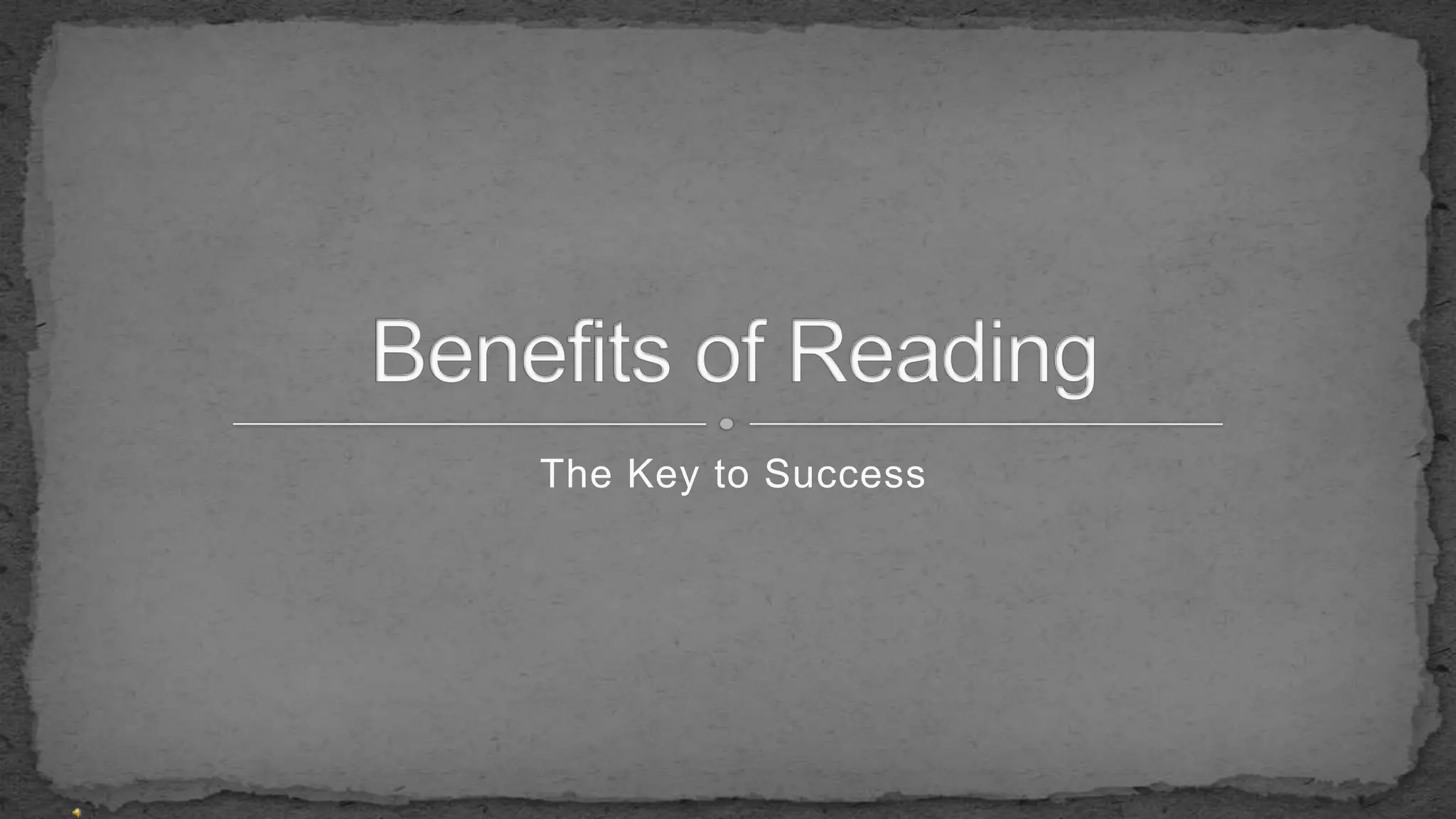 Benefits of reading | PPTX