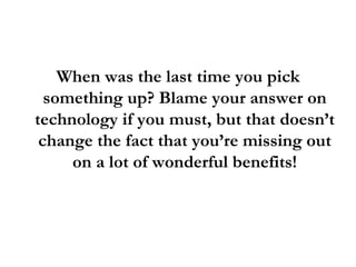 Benefits Of Reading Books: How Reading Greatly Enhances Your Life | PPT