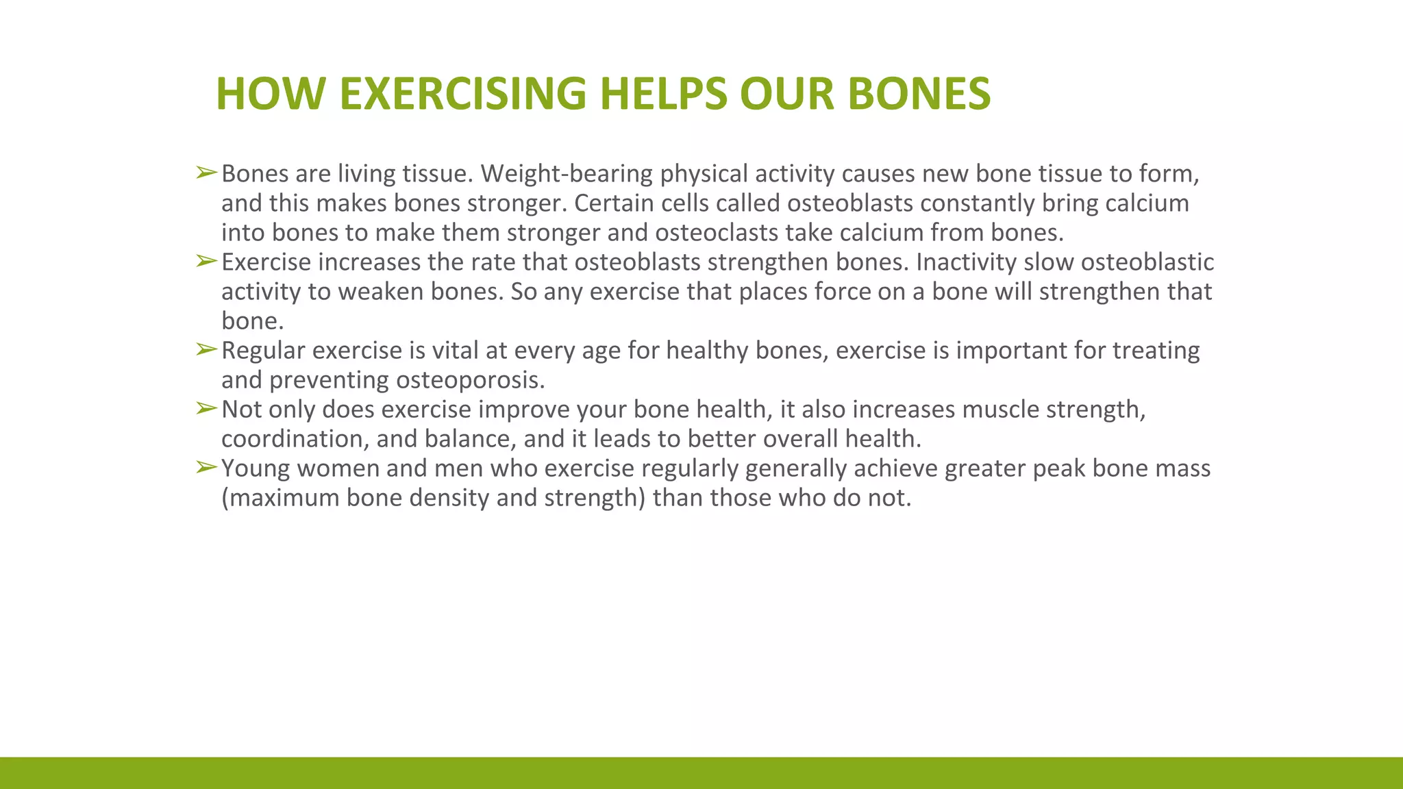 Benefits of regular exercise | PPTX