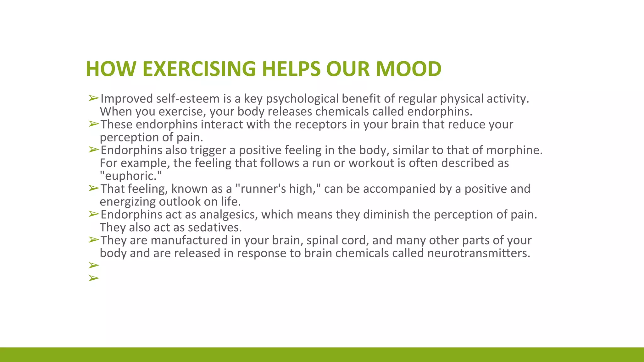 Benefits of regular exercise | PPTX