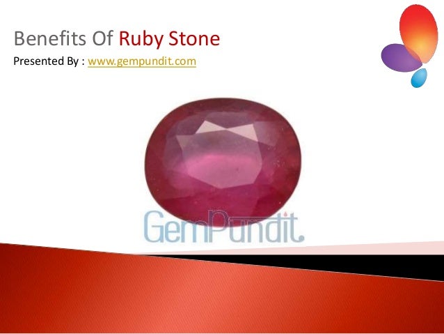 Benefits of Ruby Stone - Manik Stone
