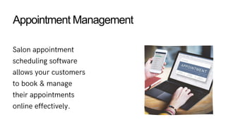 Benefits Of Salon Appointment Scheduling Software | PPT
