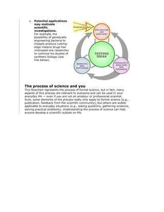 Benefits of science | DOCX