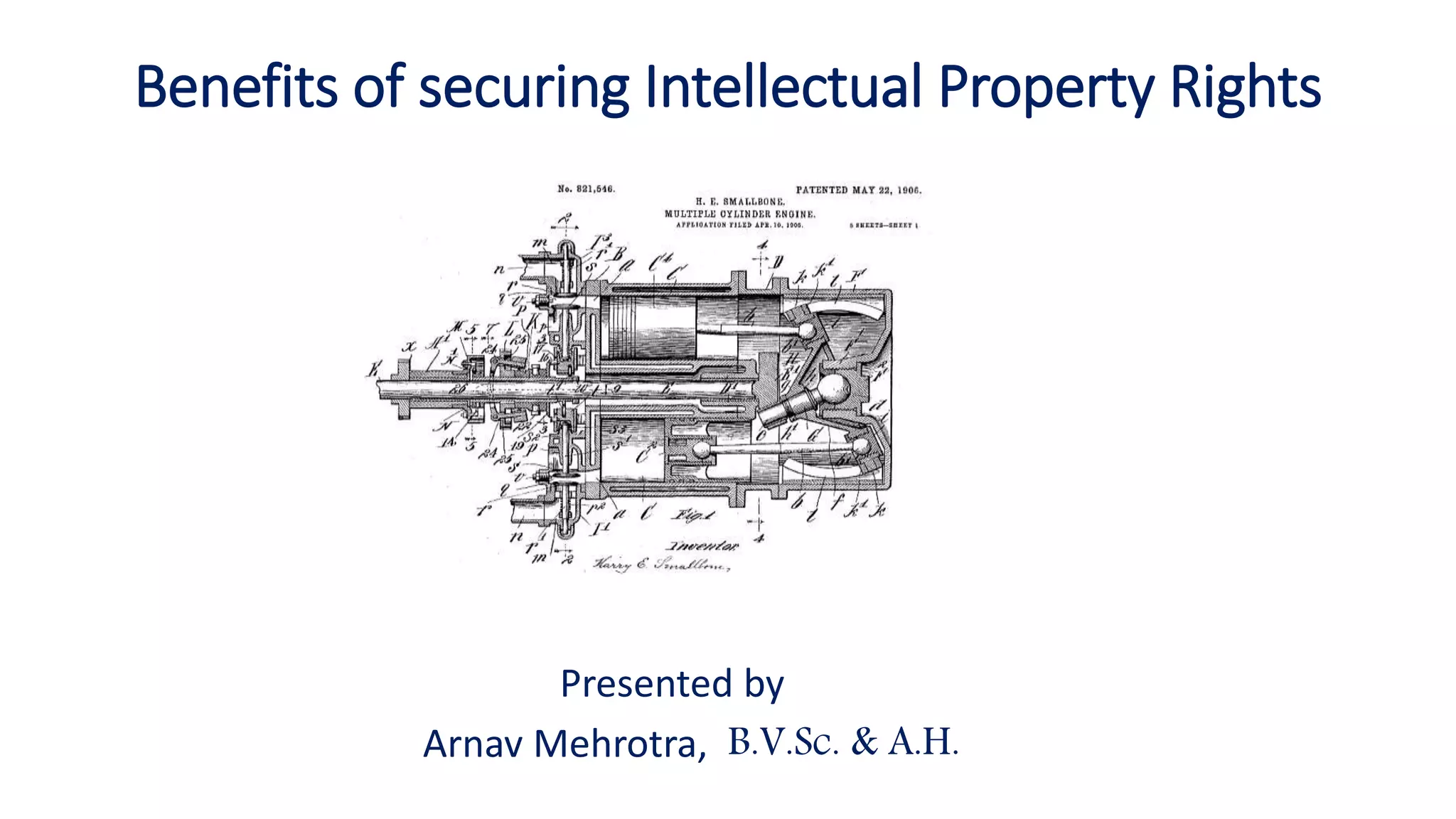 Benefits of securing ipr | PPTX