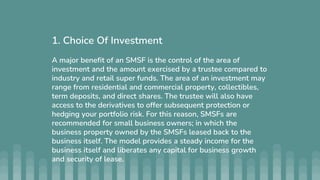Benefits Of Self Managed Superannuation Fund (SMSF) | PPTX