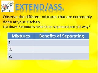 Benefits of separating mixtures.pptx