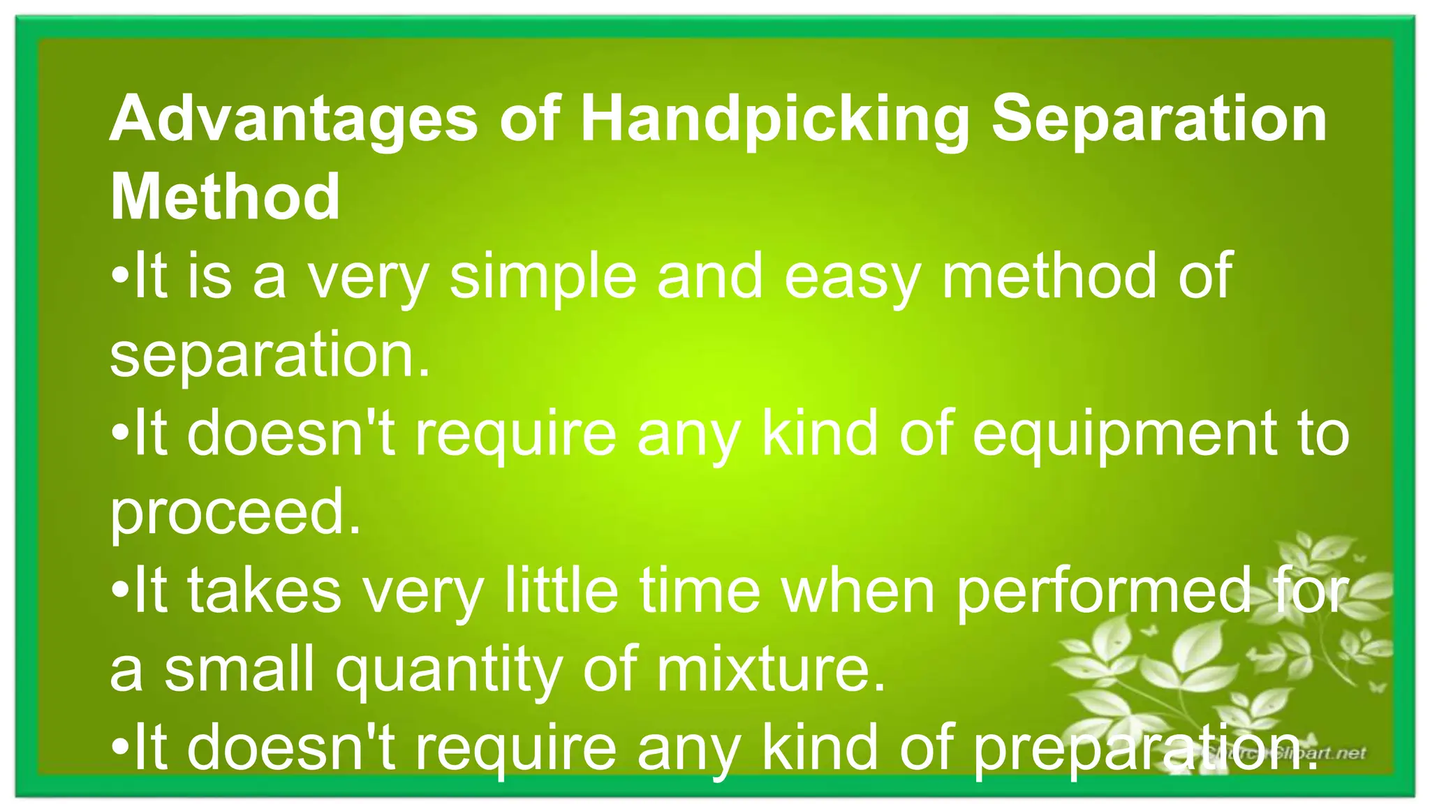 BENEFITS OF SEPARATING MIXTURES.pptx