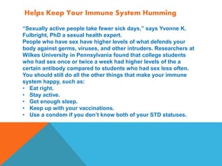 Benefits of SEX | PPTX