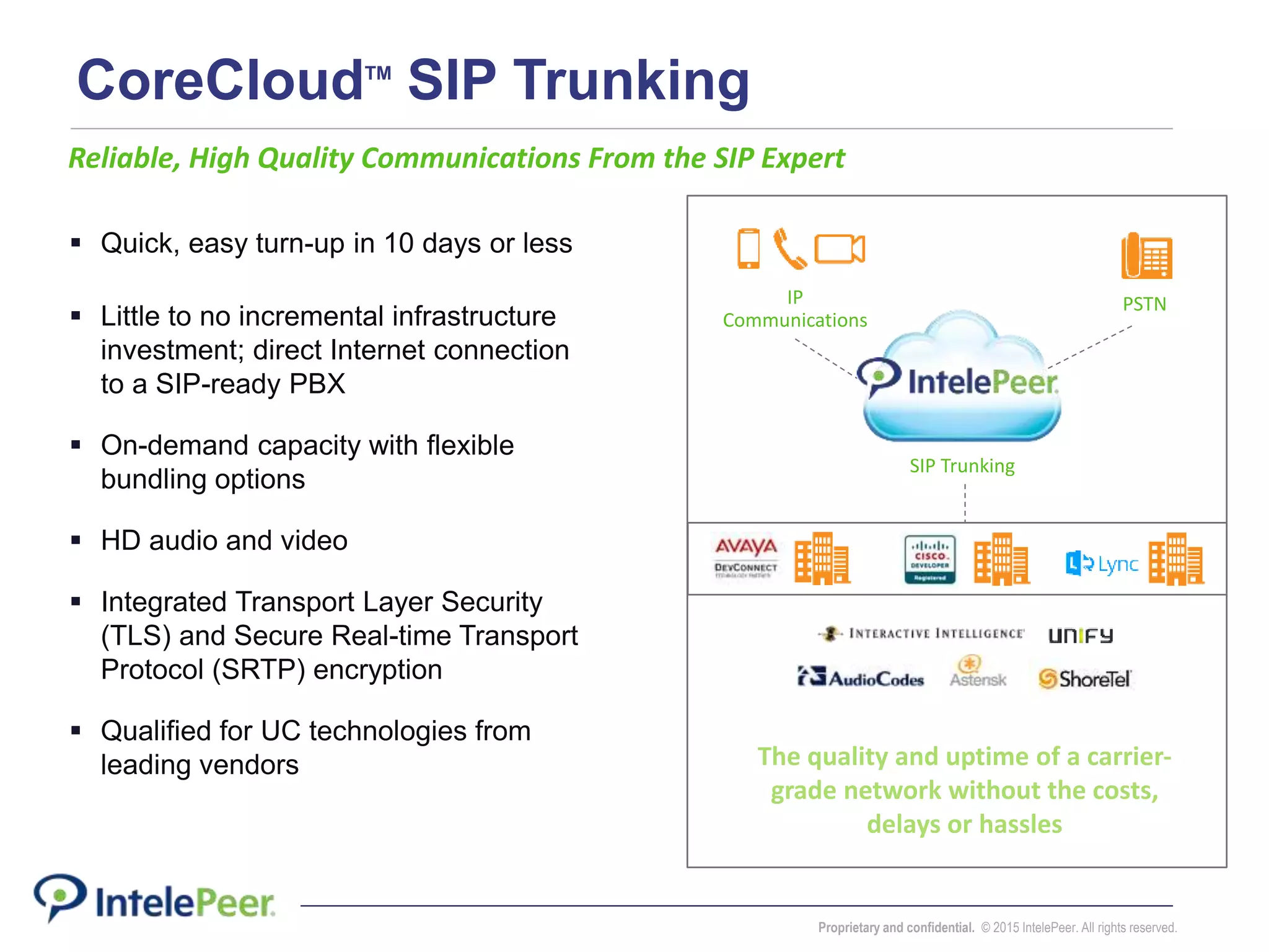 Benefits of SIP Trunking | PPTX