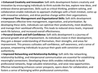 Benefits of Soft Skills Development.pptx | Mental Health | Diseases and ...