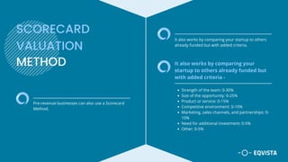 Benefits of startup valuation and Important methods | PPT