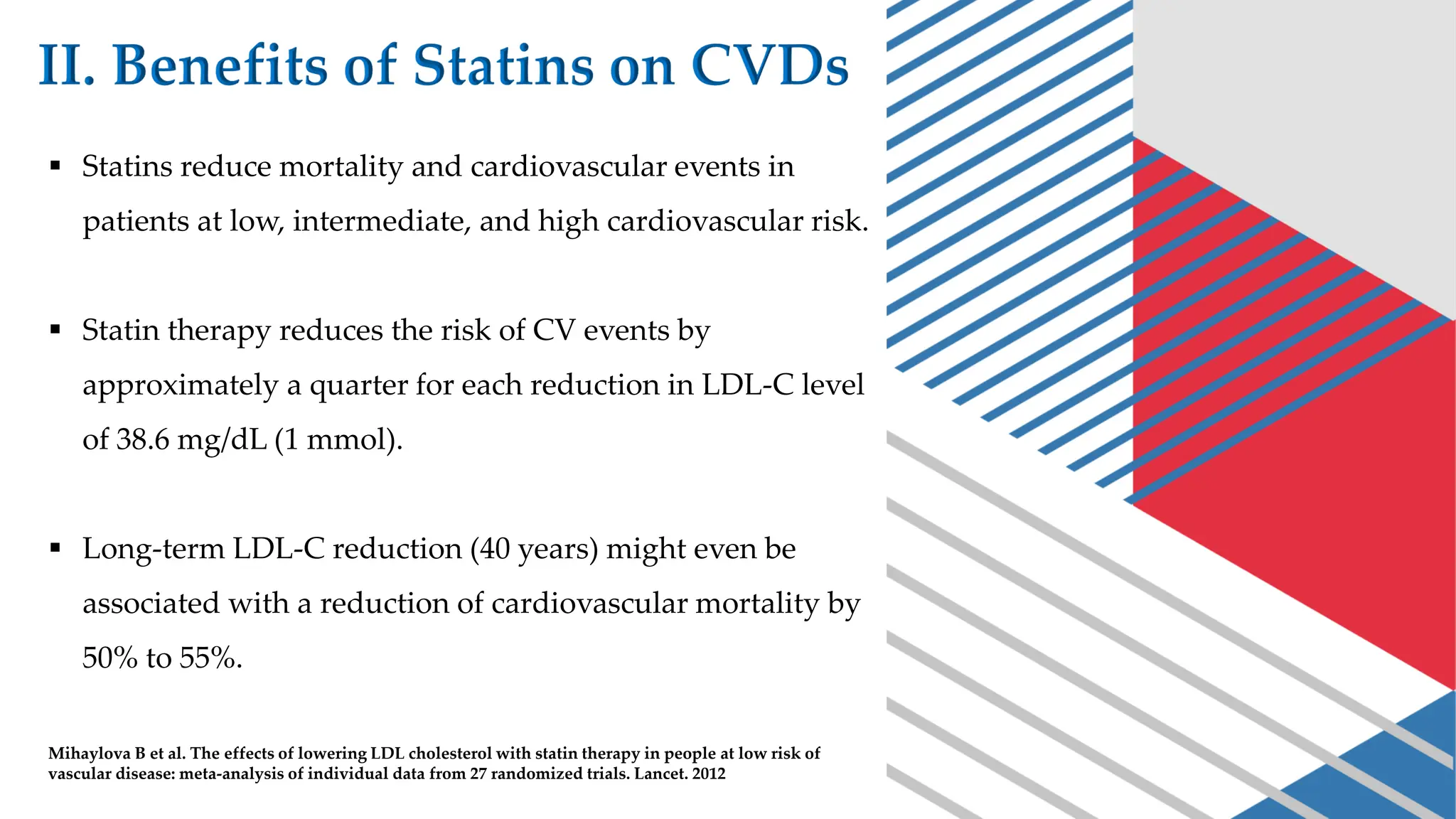 Benefits of Statins on Cardiovascular Diseases | PDF