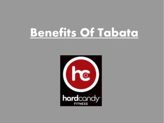 Benefits of Tabata | PDF