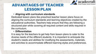 the Benefits of Teacher Lesson Plan.pptx