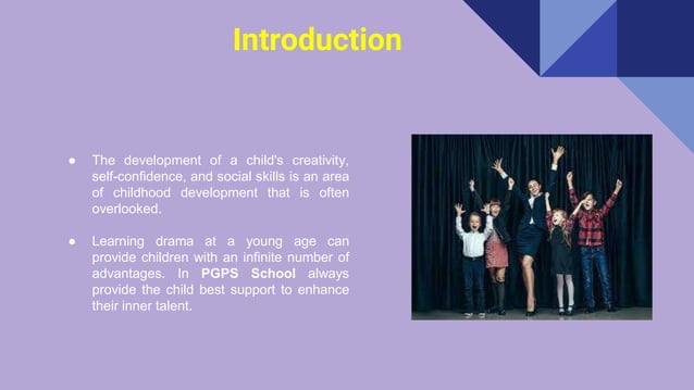 Benefits of Theatre and Drama in Classroom.pptx | Early Childhood ...