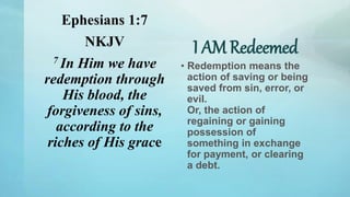 Benefits of the blood of jesus. | PPTX