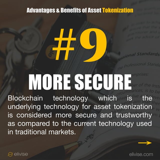 Why Tokenization? Advantages & Benefits of Asset Tokenization | PDF