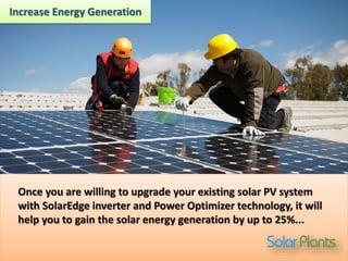 Benefits of Upgrading the Existing Solar PV Panel Installation | PPT