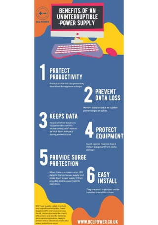 Benefits of UPS | PDF | Gas and Electric | Home Utilities