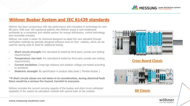 Benefits of using iec 61439 standard in electrical busbar systems ...
