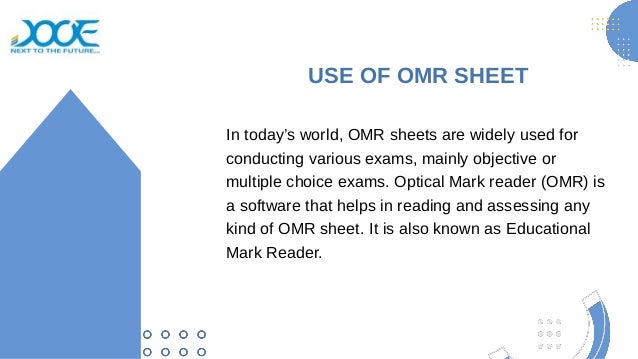 Benefits of Using OMR Sheet Reader to Evaluate Sheet | PPTX | Desktop ...