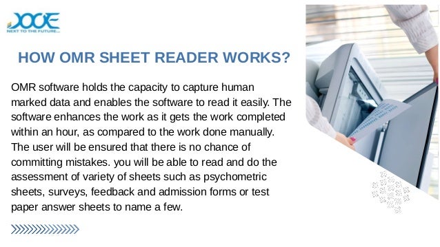 Benefits of Using OMR Sheet Reader to Evaluate Sheet | PPTX | Desktop ...