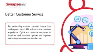 Improve Customer Service with RPA in Transportation | PPT
