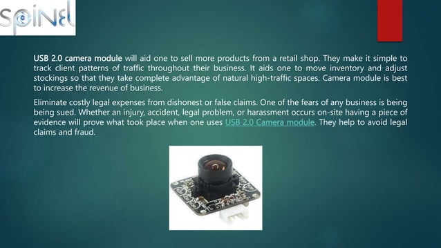 Benefits of using the small USB camera module | PPT
