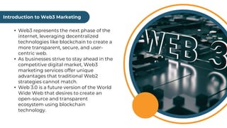 Benefits of Using Web3 Marketing Services for My Business | PPT