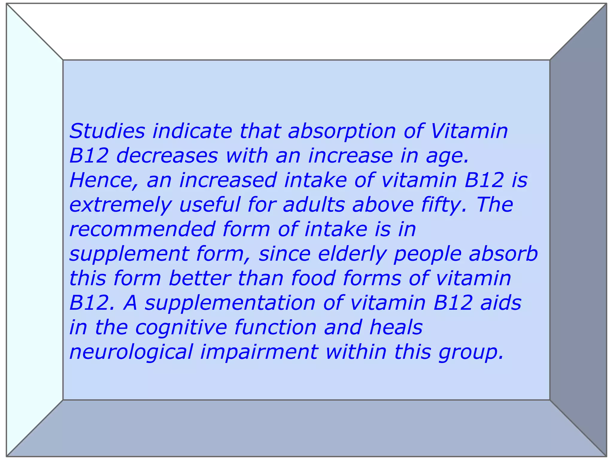 Benefits of vitamin B | PPT