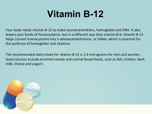 Benefits of Vitamins B1 B6 & B12