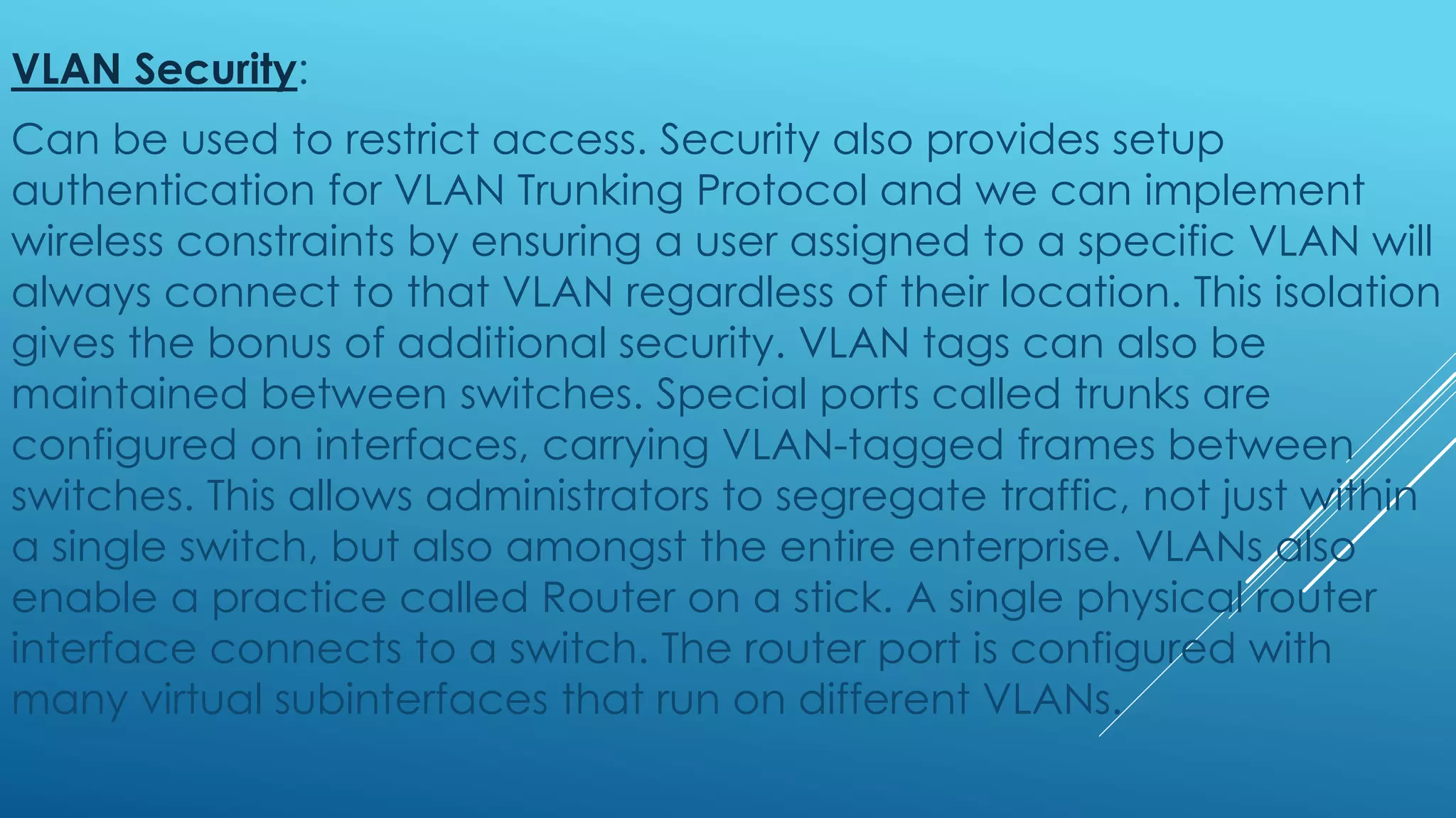 Benefits of vlan | PDF