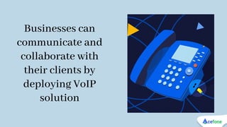 Benefits of VoIP for Advertising Industry | PPT
