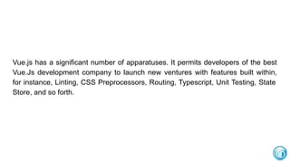 Benefits of vue.js technology for business | PPT